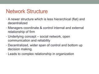 Organizational Structure | PPT | Free Download