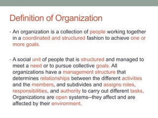 Organizational Structure | PPT