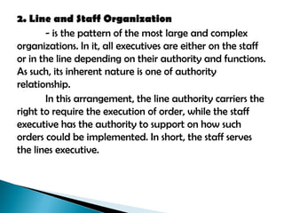 Organizational structure | PDF