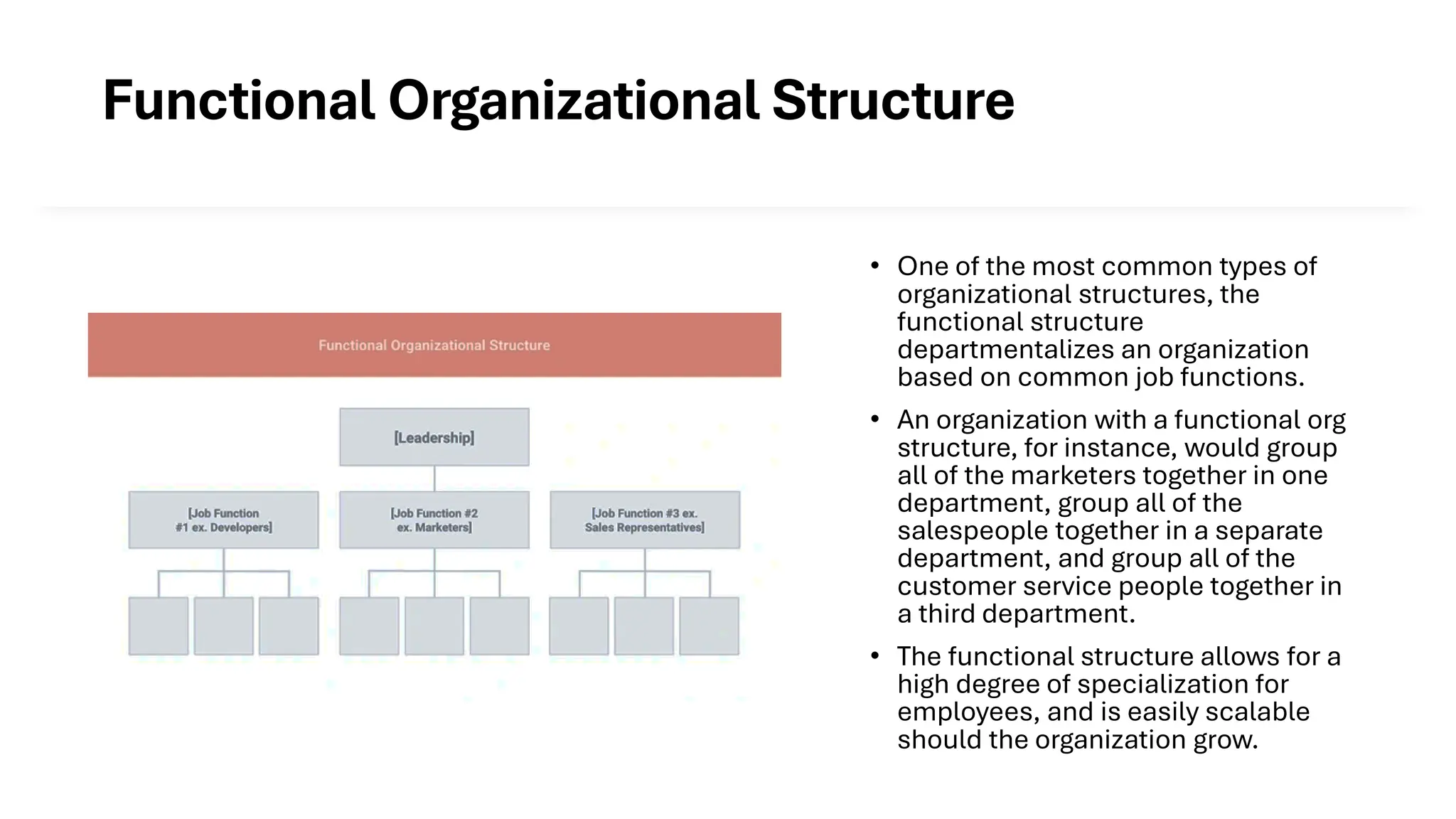Organizational Structure Running A Successful Business | PDF
