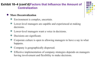 Organizational structure and design | PPT