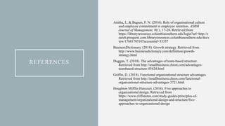 Organizational Structure and Design | PPT