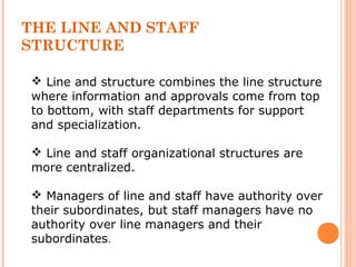 Organizational structure and design and types | PPT