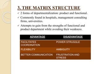 Organizational structure and its environment | PPTX