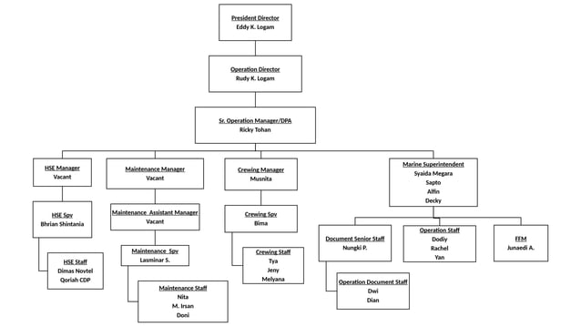 Organizational Structure Chart PTXX.pptx