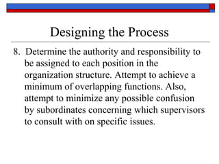 Organizational structure design | PPT