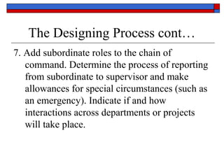 Organizational structure design | PPT
