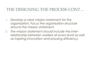 Organizational structure design | PPT