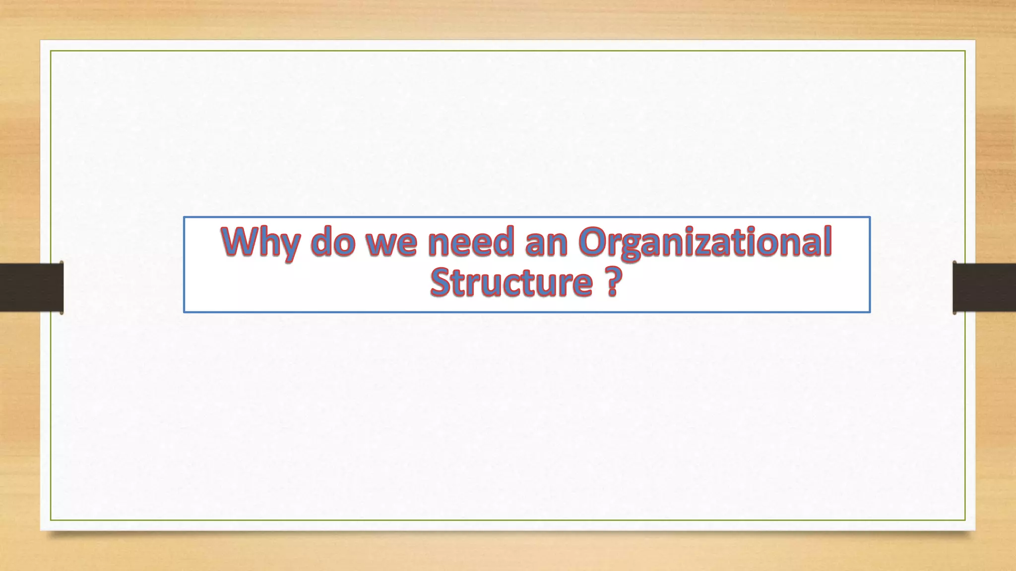 Organizational structure NURSING | PPTX