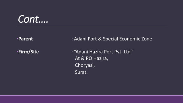 Organizational structure of Adani | PPTX | Business Administration ...