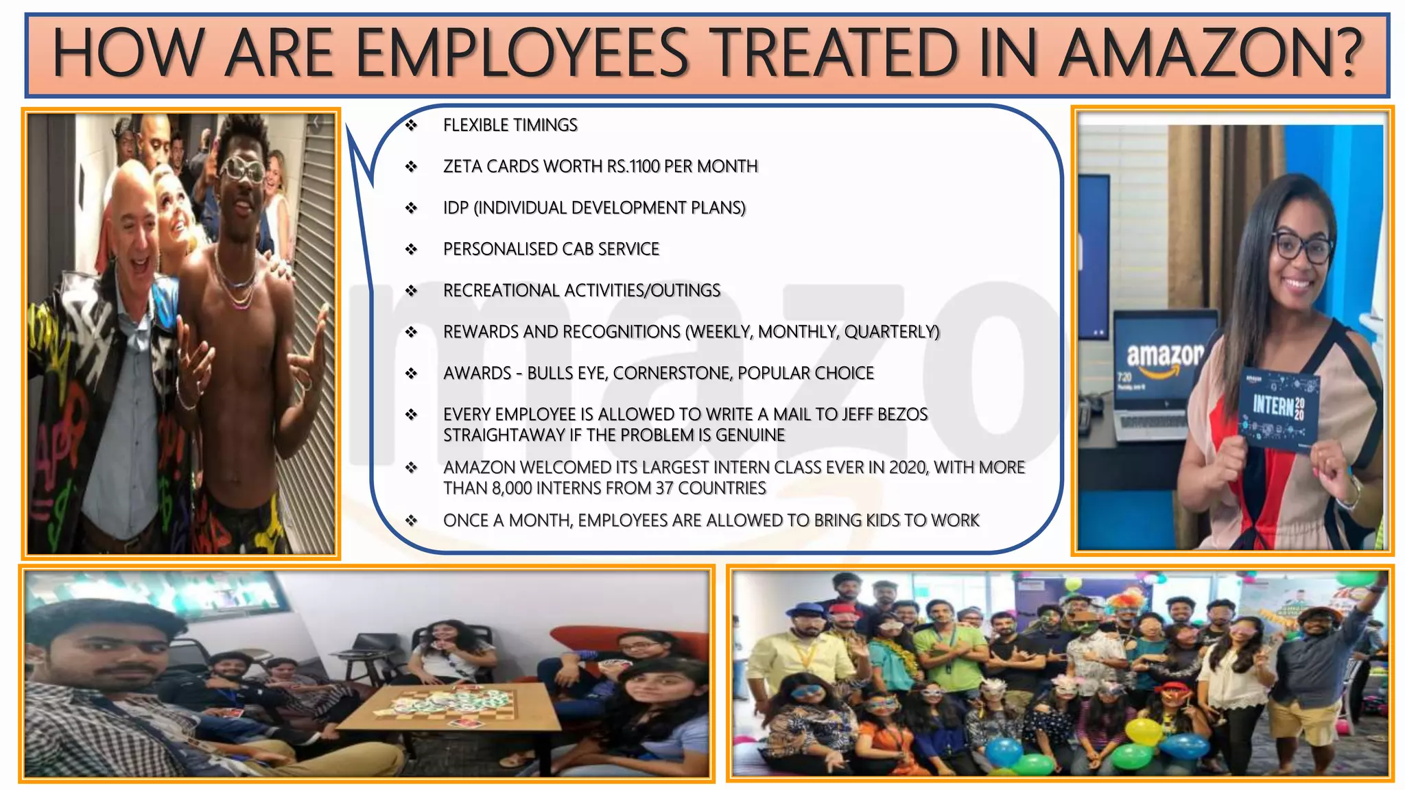 Organizational structure of amazon | PPTX