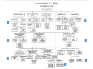 Organizational structure of education | PPTX