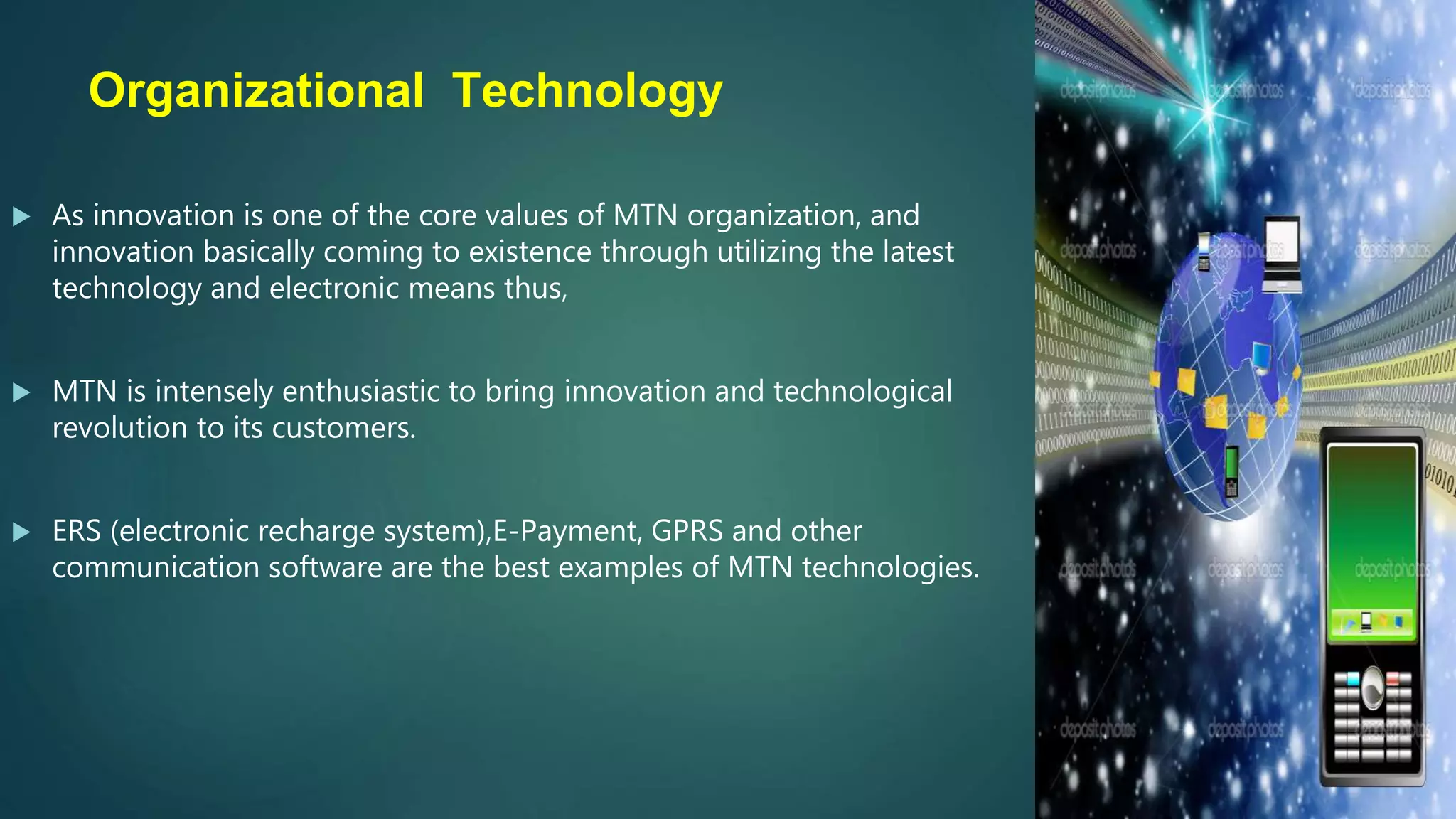MTN AFGHANISTAN ORGANIZATIONAL STRUCTURE BY ABID MOMAND,Submitted to ...