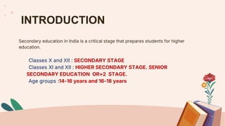 organizational structure of secondary education in india.pdf