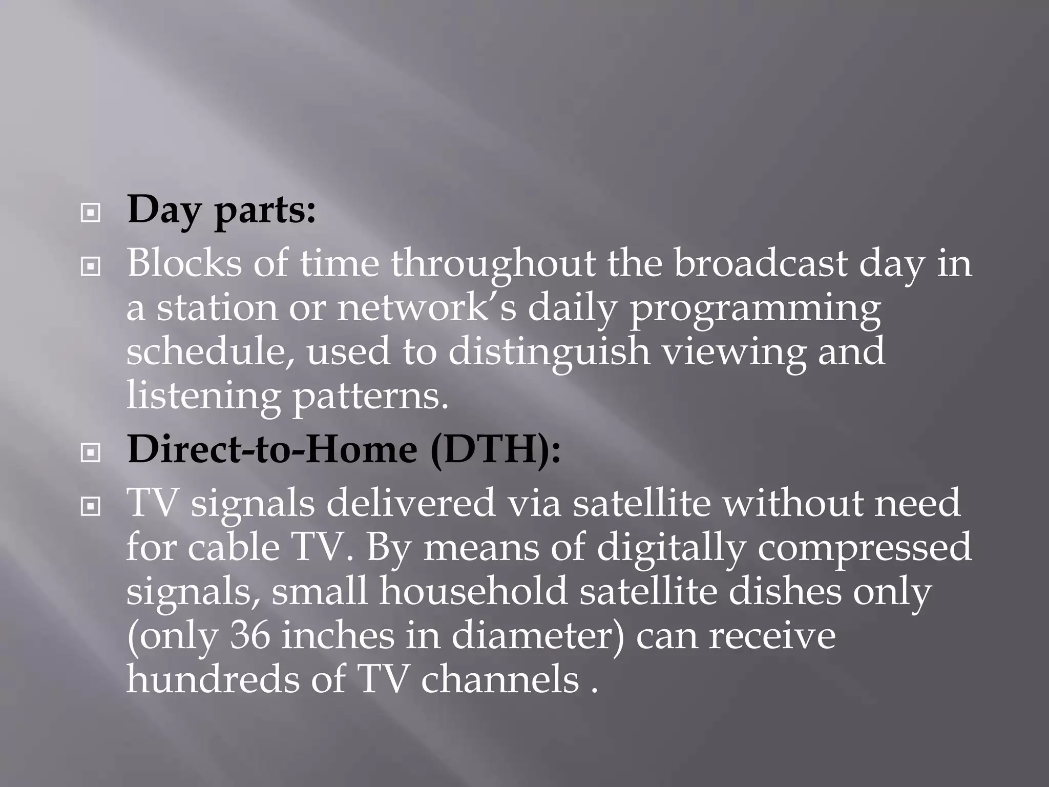 Organizational Structure of Television | PPTX
