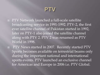 Organizational Structure of Television | PPTX