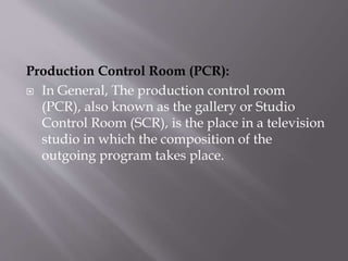 Organizational Structure of Television | PPTX