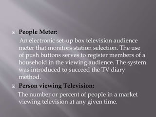 Organizational Structure of Television | PPTX