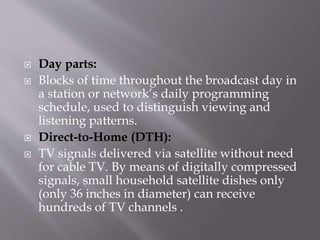 Organizational Structure of Television | PPTX