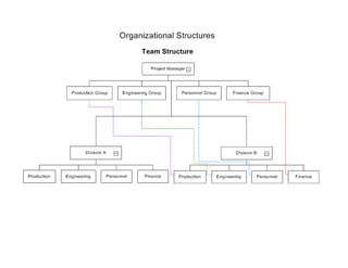 Common organizational structures | PDF