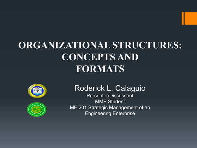 Organizational Structures: Concepts and Formats | PPT
