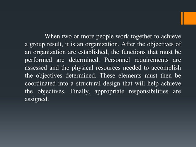 Organizational Structures: Concepts and Formats | PPT