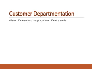 Organizational structures and departmentation | PPT