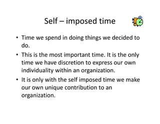 Organizational Time | PPT