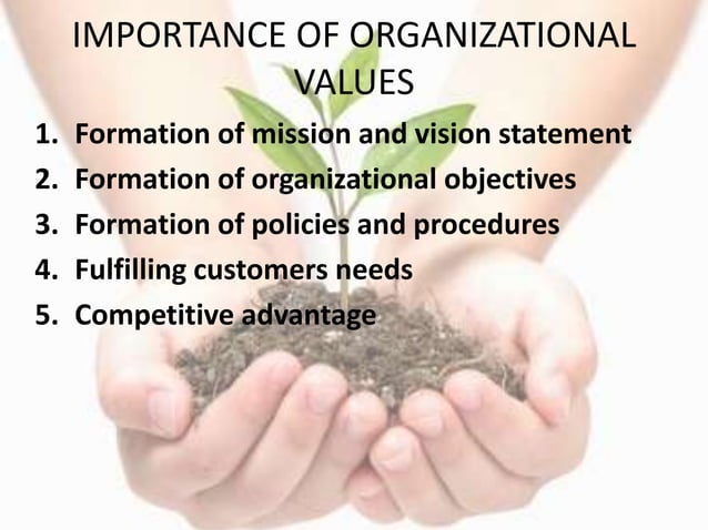 Organizational values and their impact on strategy | PPTX | Business ...