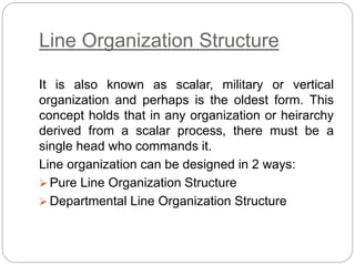 Organization and its forms | PPT