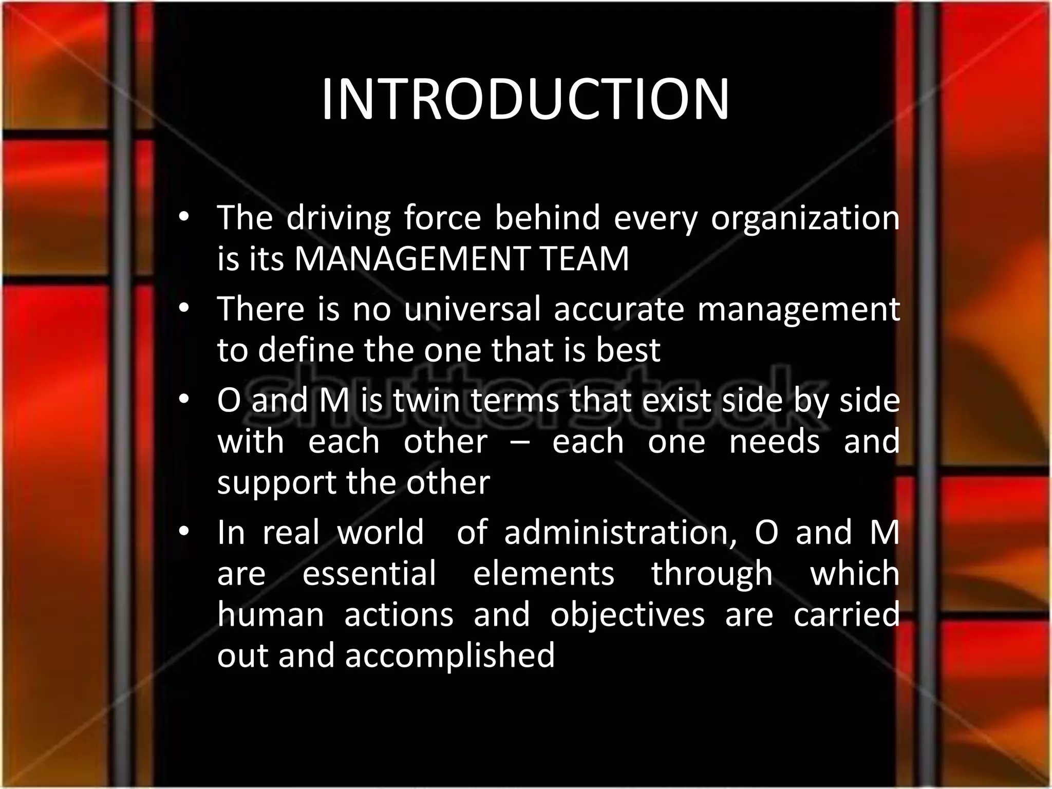 Organization and Management | PDF