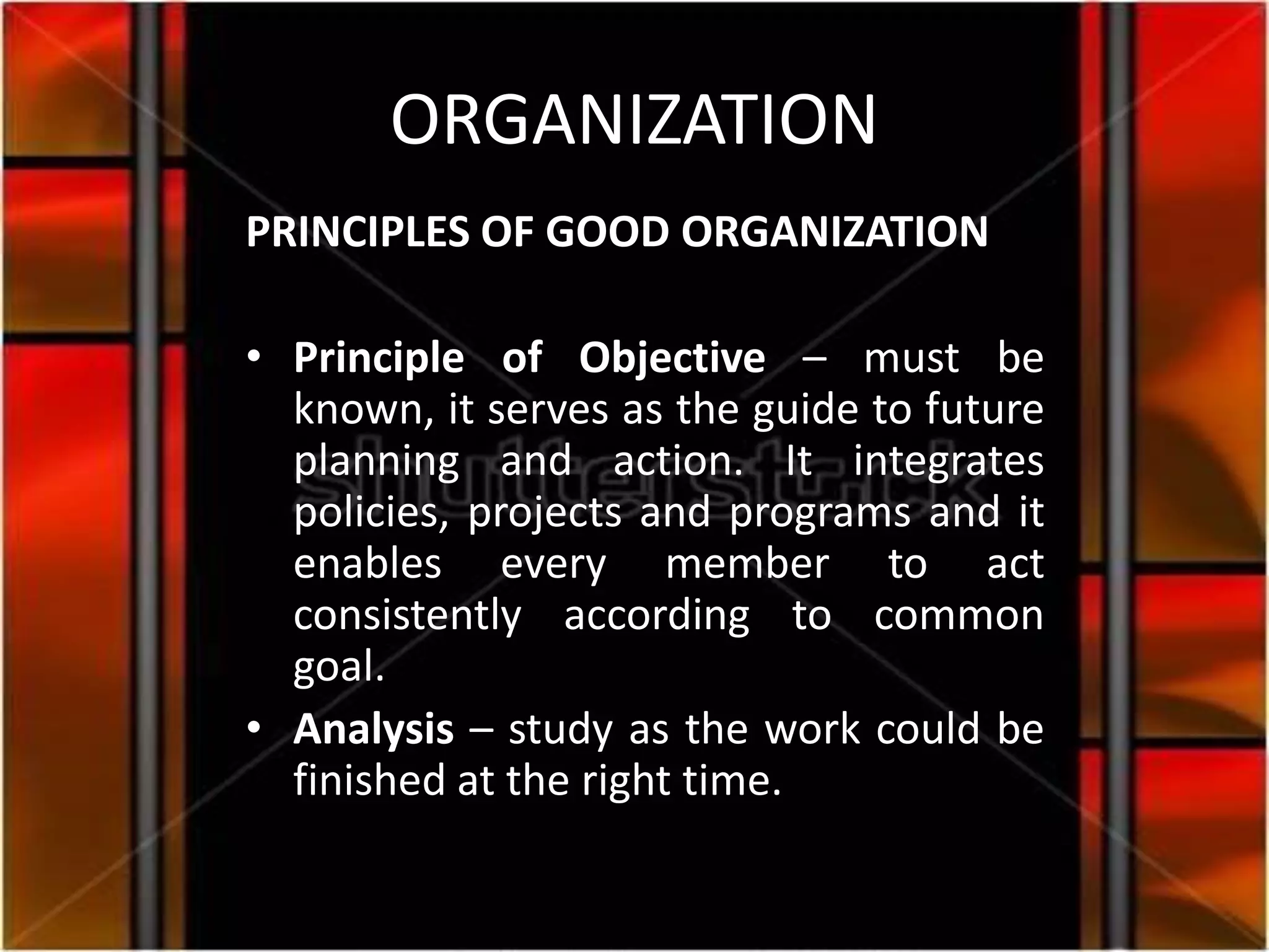 Organization and Management | PDF