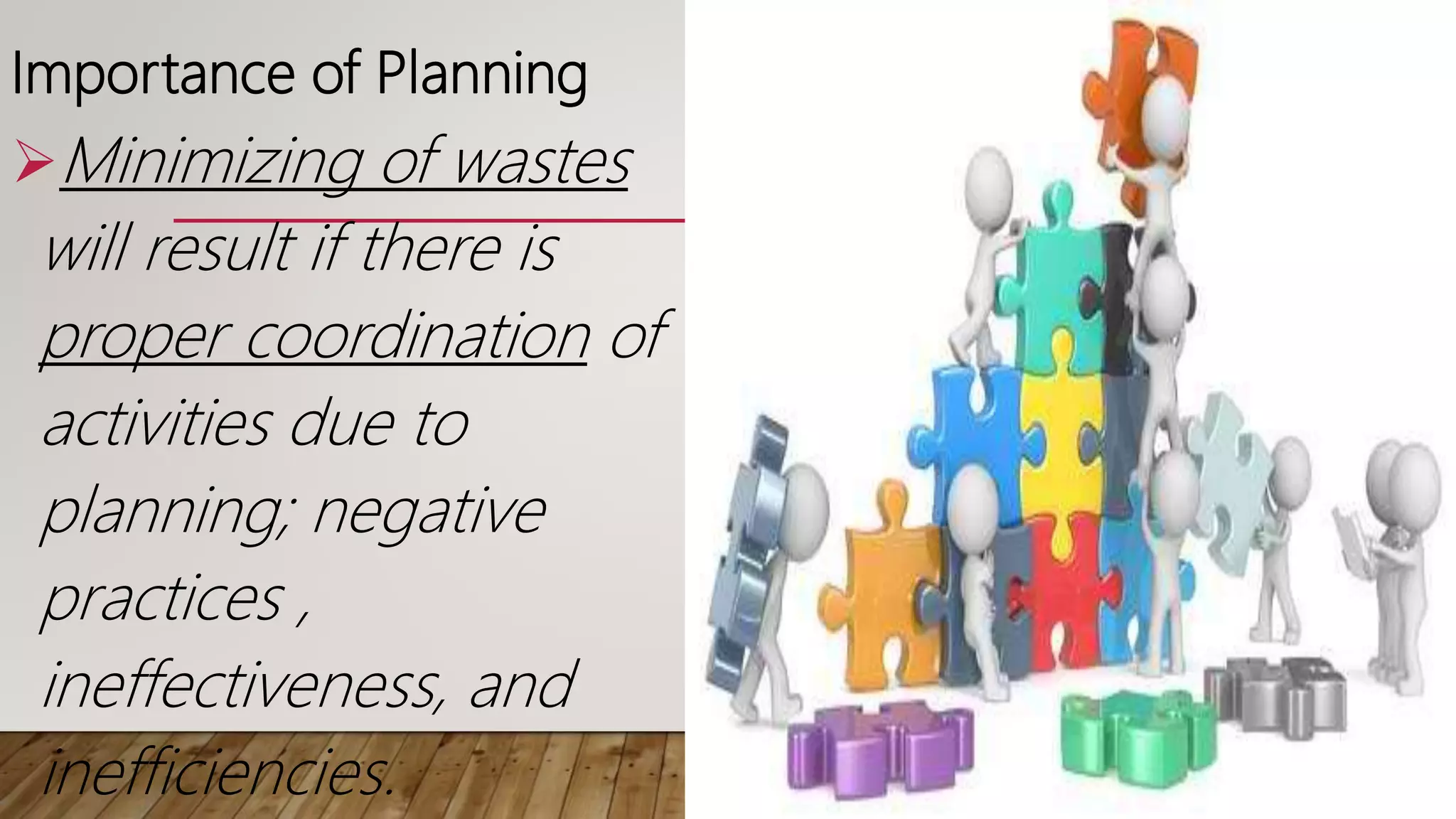 Organization and management planning | PPTX