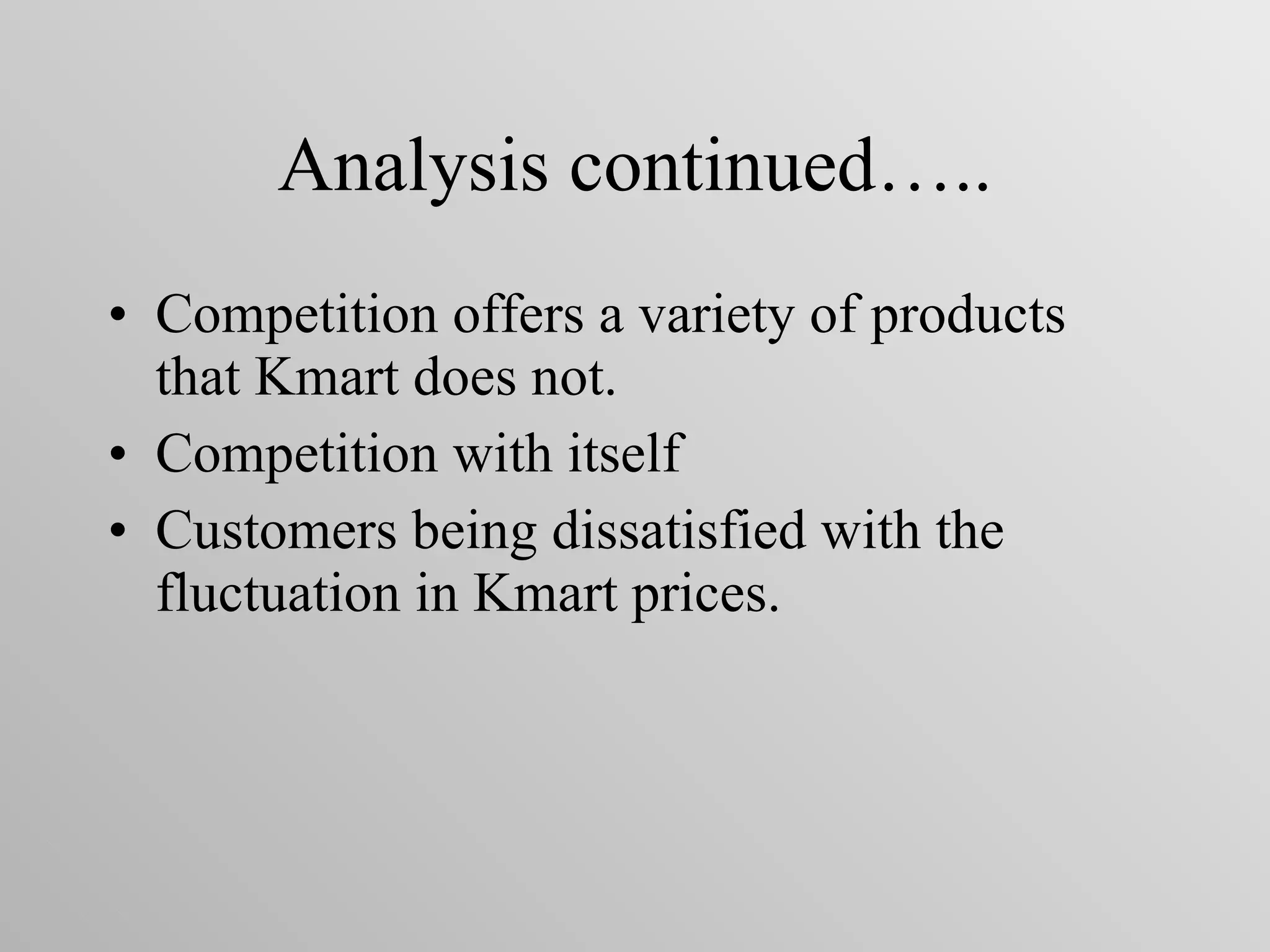 Organization And Management Kmart | PPT