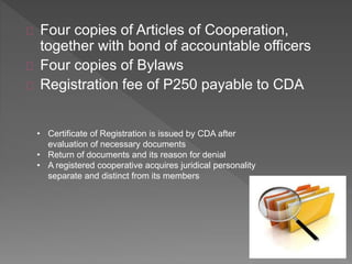 Organization and management of cooperatives | PPTX