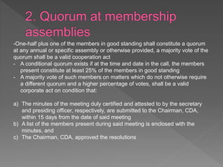 Organization and management of cooperatives | PPTX