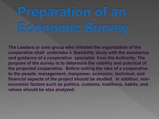 Organization and management of cooperatives | PPTX