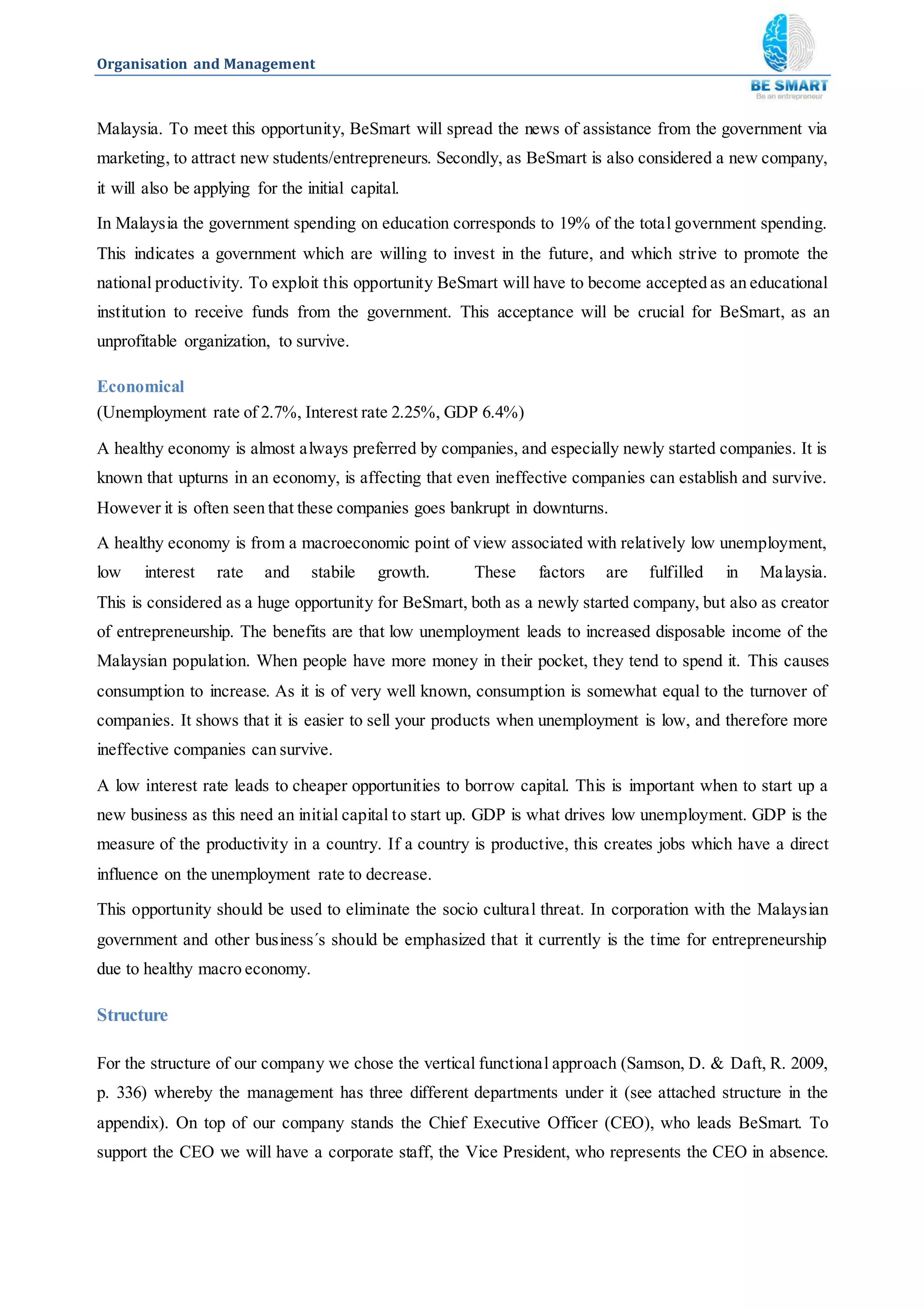 Organization and management report | PDF | Free Download