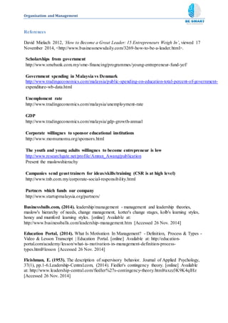 Organization and management report | PDF | Free Download