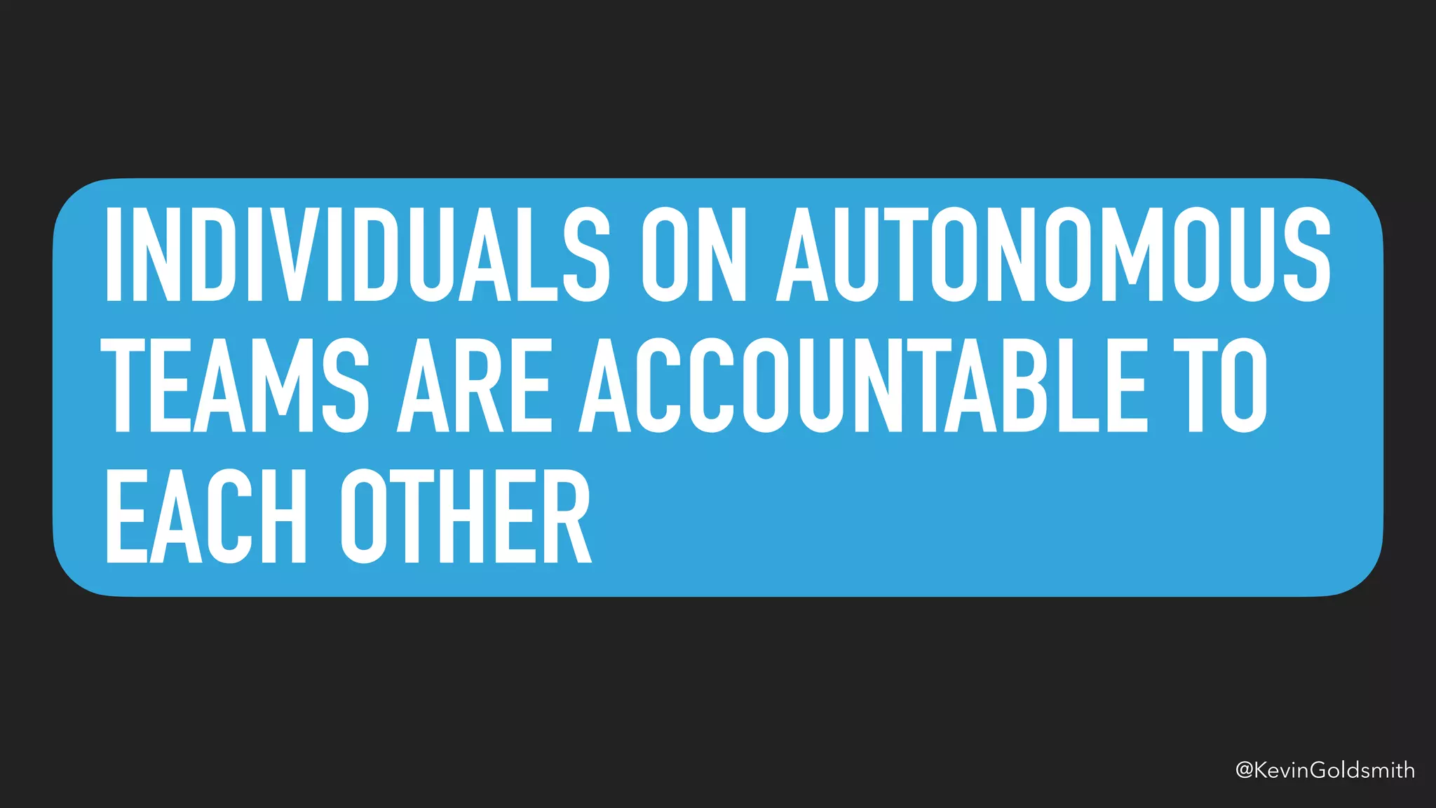 Organization, Architecture, Autonomy and Accountability (2020) | PDF