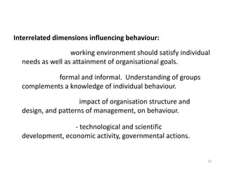 Organization bahaviour intr. by abdul gafoor | PPT