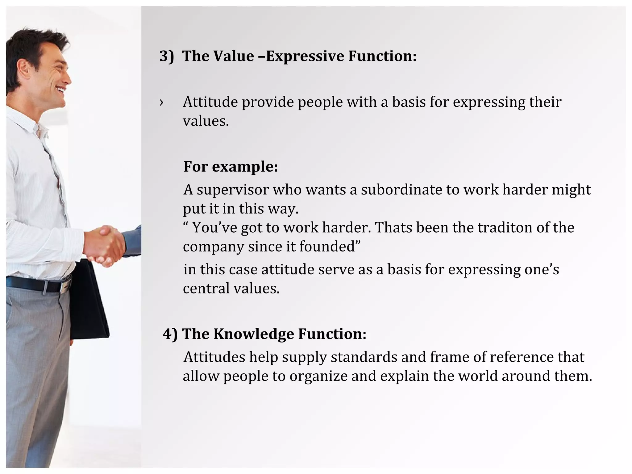 The Nature & Dimensions Of Attitude | PPT