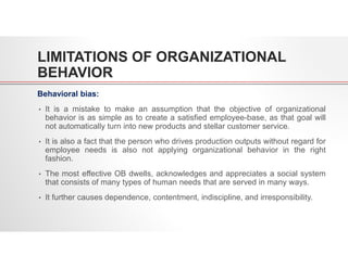 Organization behavior | PDF