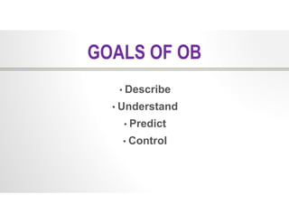 Organization behavior | PDF