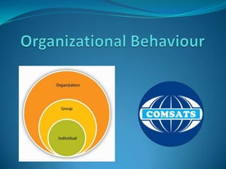 Organization behaviour | PPTX