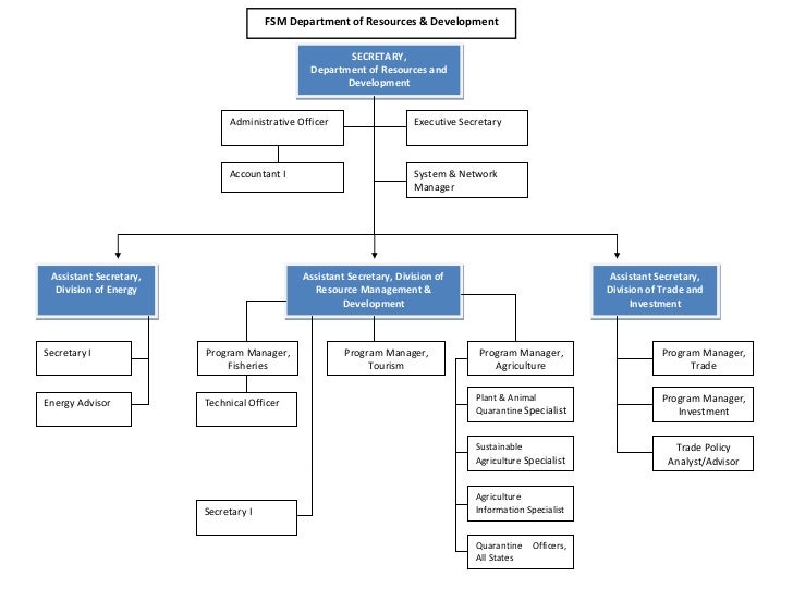 FSMRD Organization Chart
