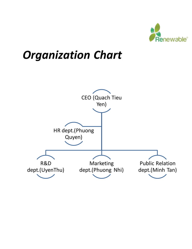 Organization chart | DOCX
