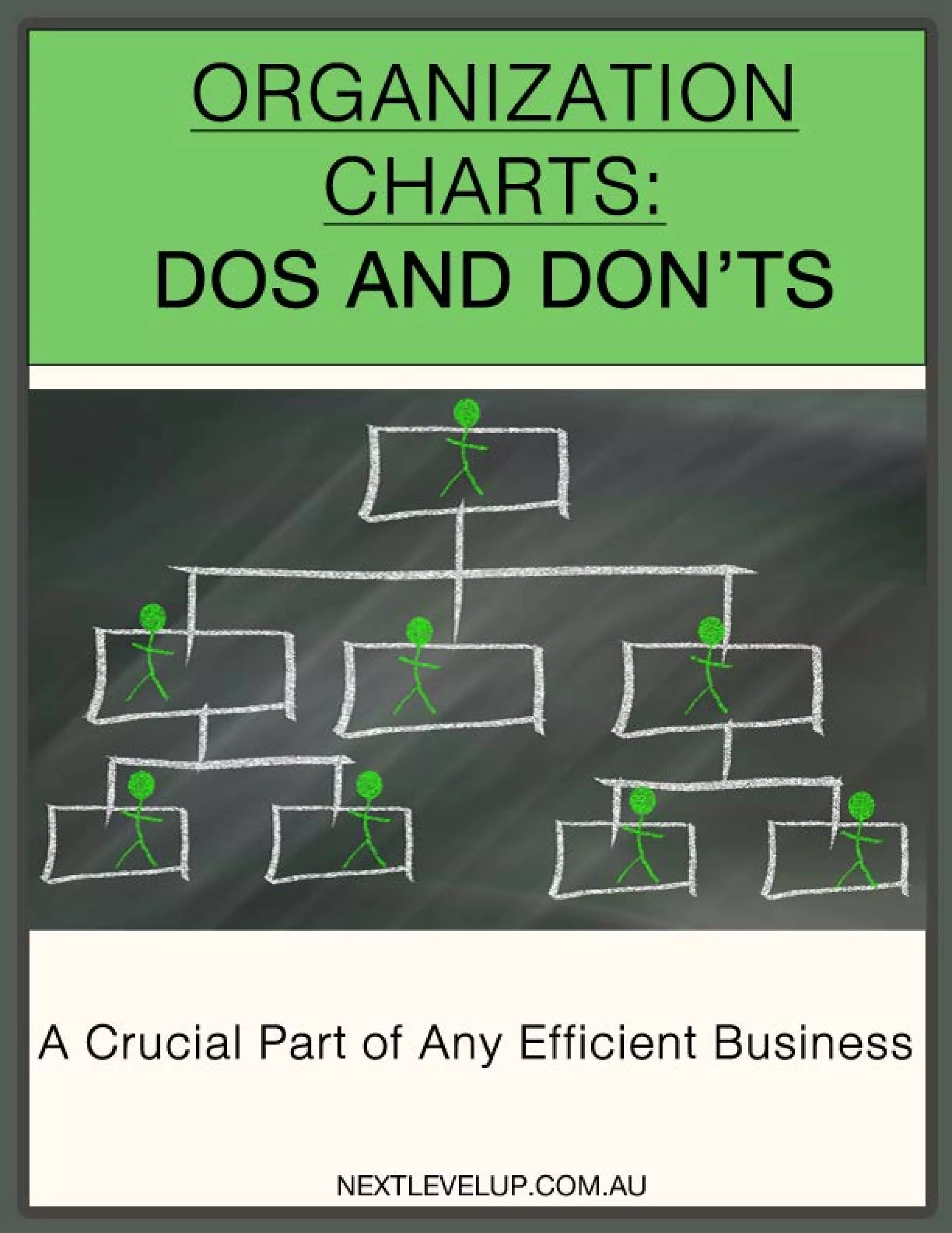 Organization Chart Dos and Don'ts | PDF