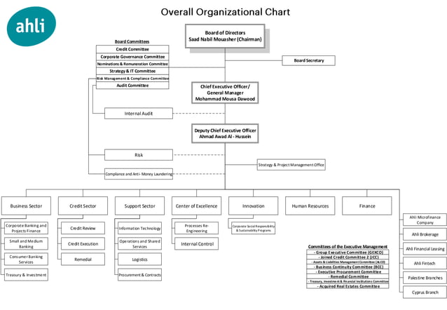 Organization chart english | PDF
