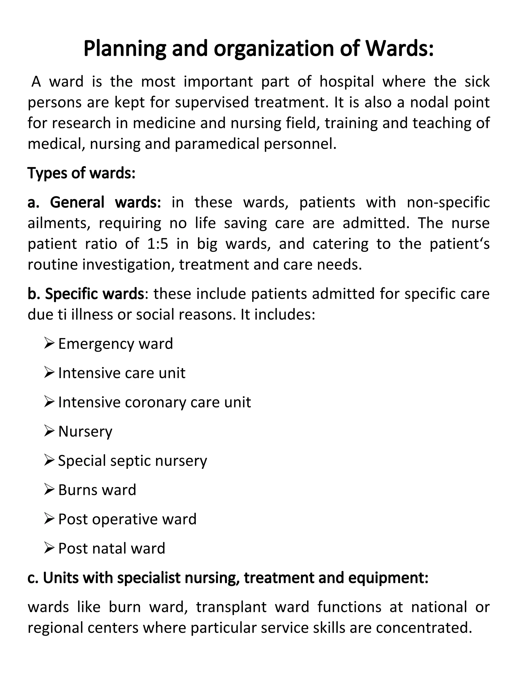 Organization chart of hospital,ward,phc,sc pdf merged | PDF